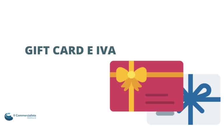 Gift Card: come funziona l'IVA